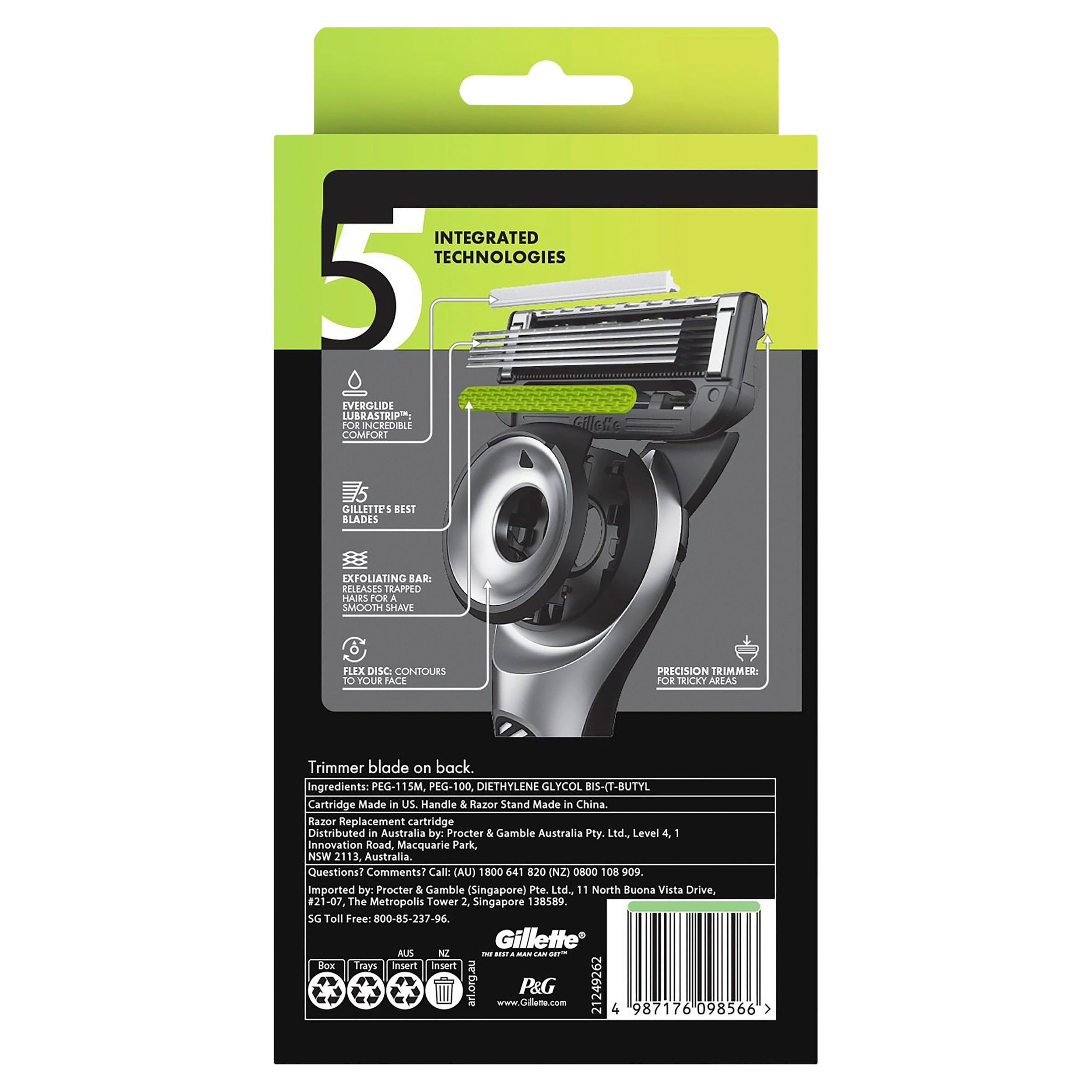 Gillette Labs Razor 2 Blade Refills And Magnetic Stand — Giant Chemist ...
