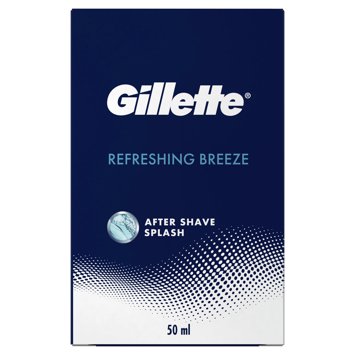 Gillette Refreshing Breeze After Shave Splash 50ml — Giant Chemist ...