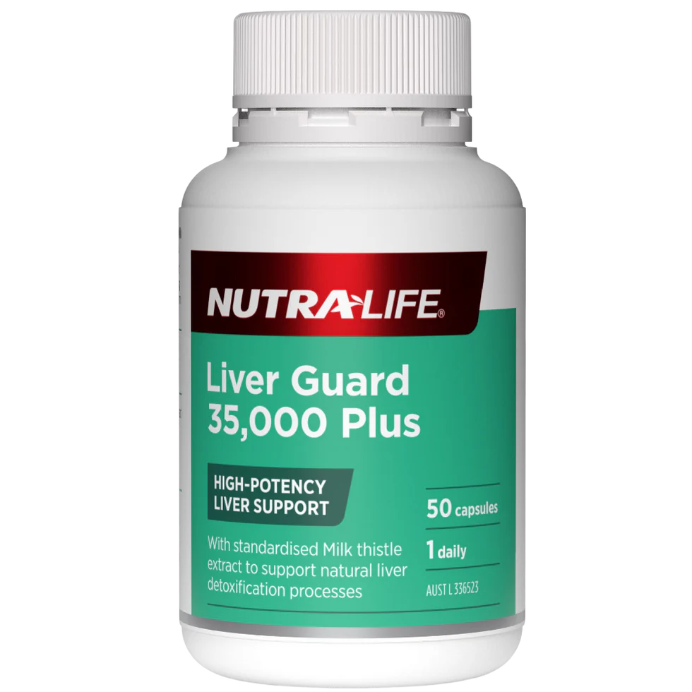 Nutra-Life Liver Guard 35000 Plus Capsules 50 — Giant Chemist Harbour Town