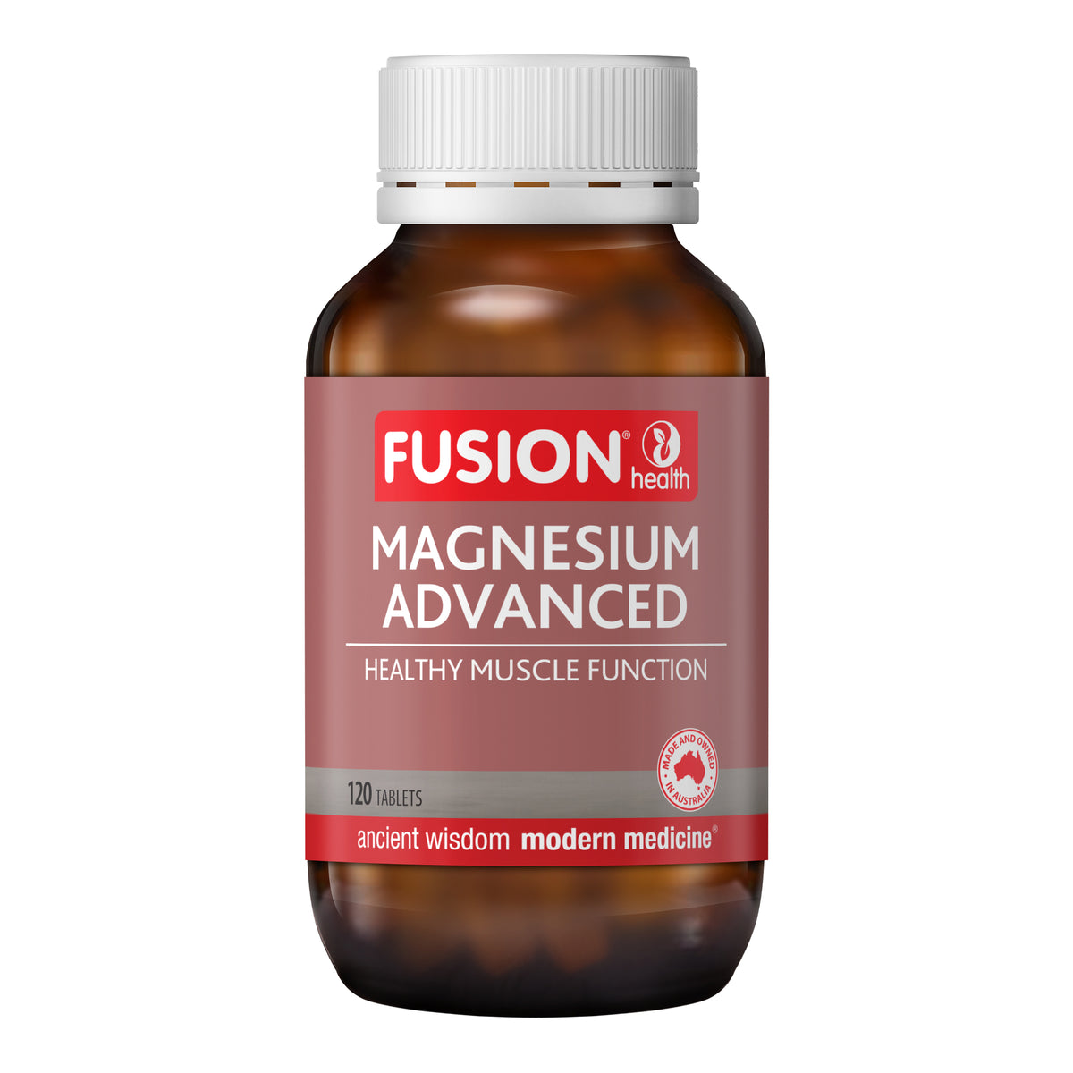 Fusion Magnesium Advanced 120 Tablets — Giant Chemist Harbour Town
