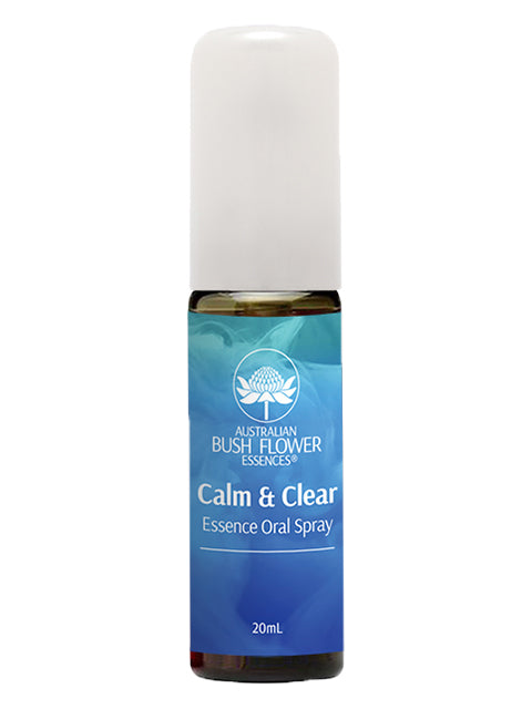 Australian Bush Flower Essence Emergency Calm & Clear Oral Spray 20ml ...