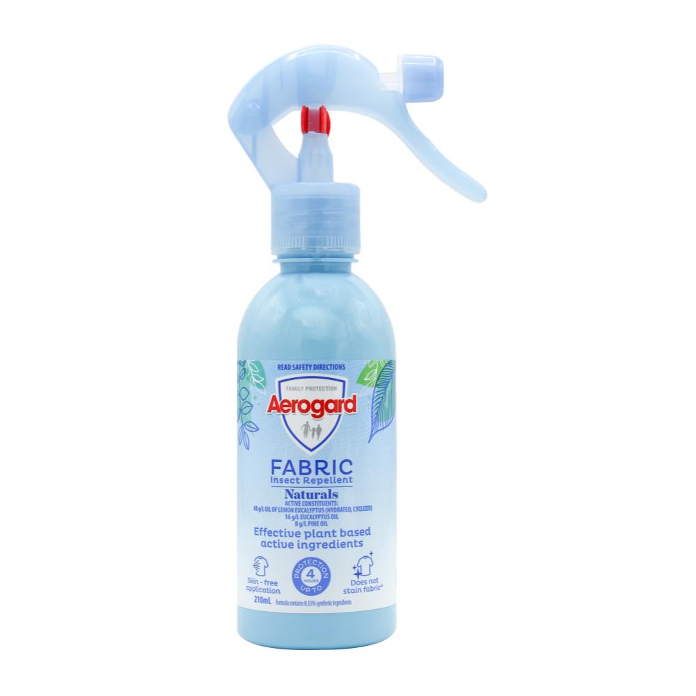 Aerogard Fabric Insect Repellent Naturals 210ml — Giant Chemist Harbour ...