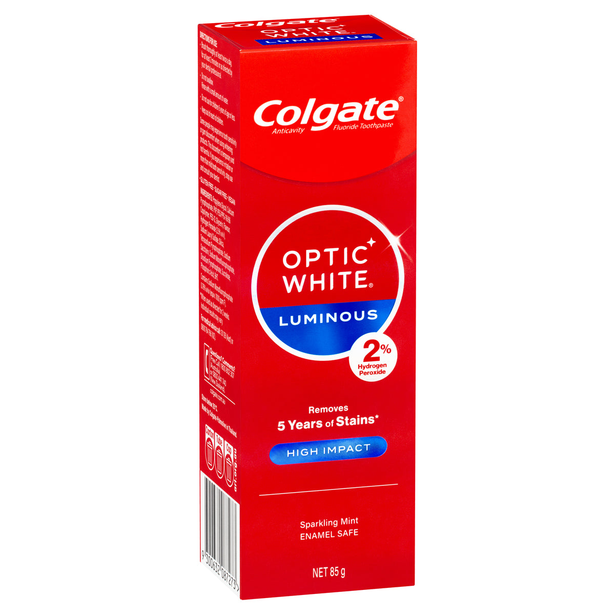 Colgate Toothpaste Optic White High Impact 85g — Giant Chemist Harbour Town