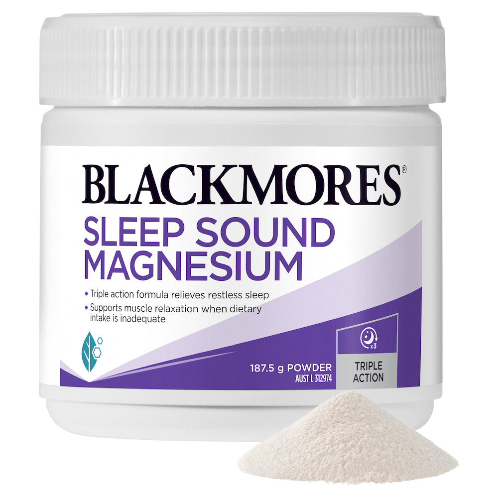 Blackmores Sleep Sound Magnesium Powder 187.5g — Giant Chemist Harbour Town