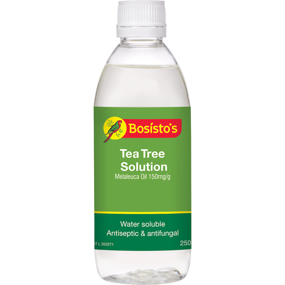 Bosistos Tea Tree Solution 250ml — Giant Chemist Harbour Town
