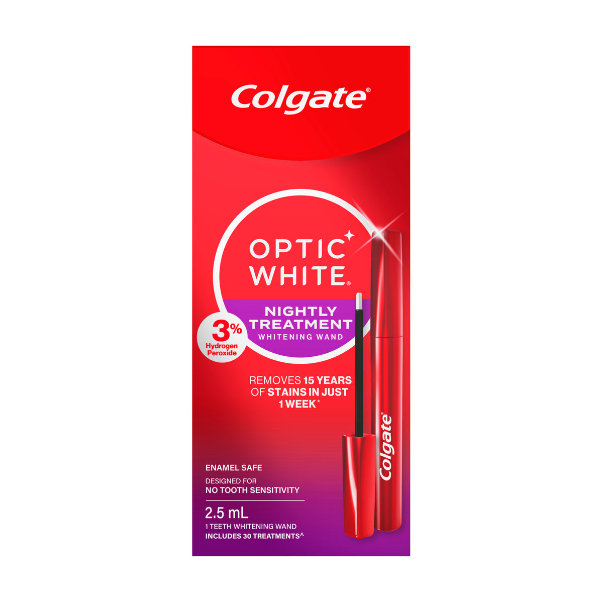 Colg Optic White Overnight Pen 25ml — Giant Chemist Harbour Town