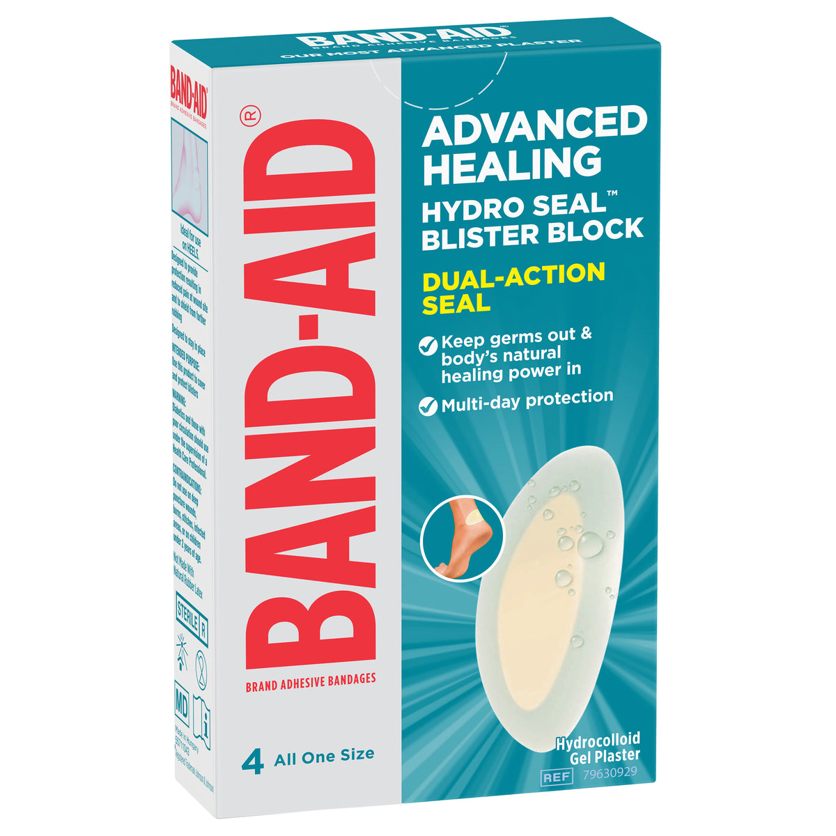 Band-Aid Brand Advanced Healing Blister Block Regular 4 — Giant Chemist ...