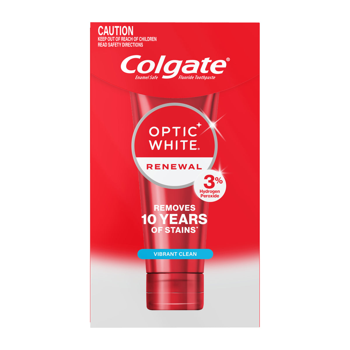 Colgate Toothpaste Optic White Renewal Vibrant 85g — Giant Chemist ...
