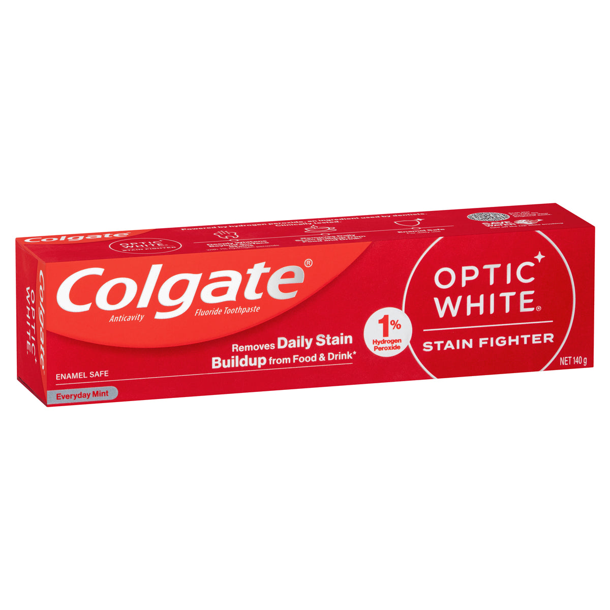 Colgate Toothpaste Optic White 140g — Giant Chemist Harbour Town