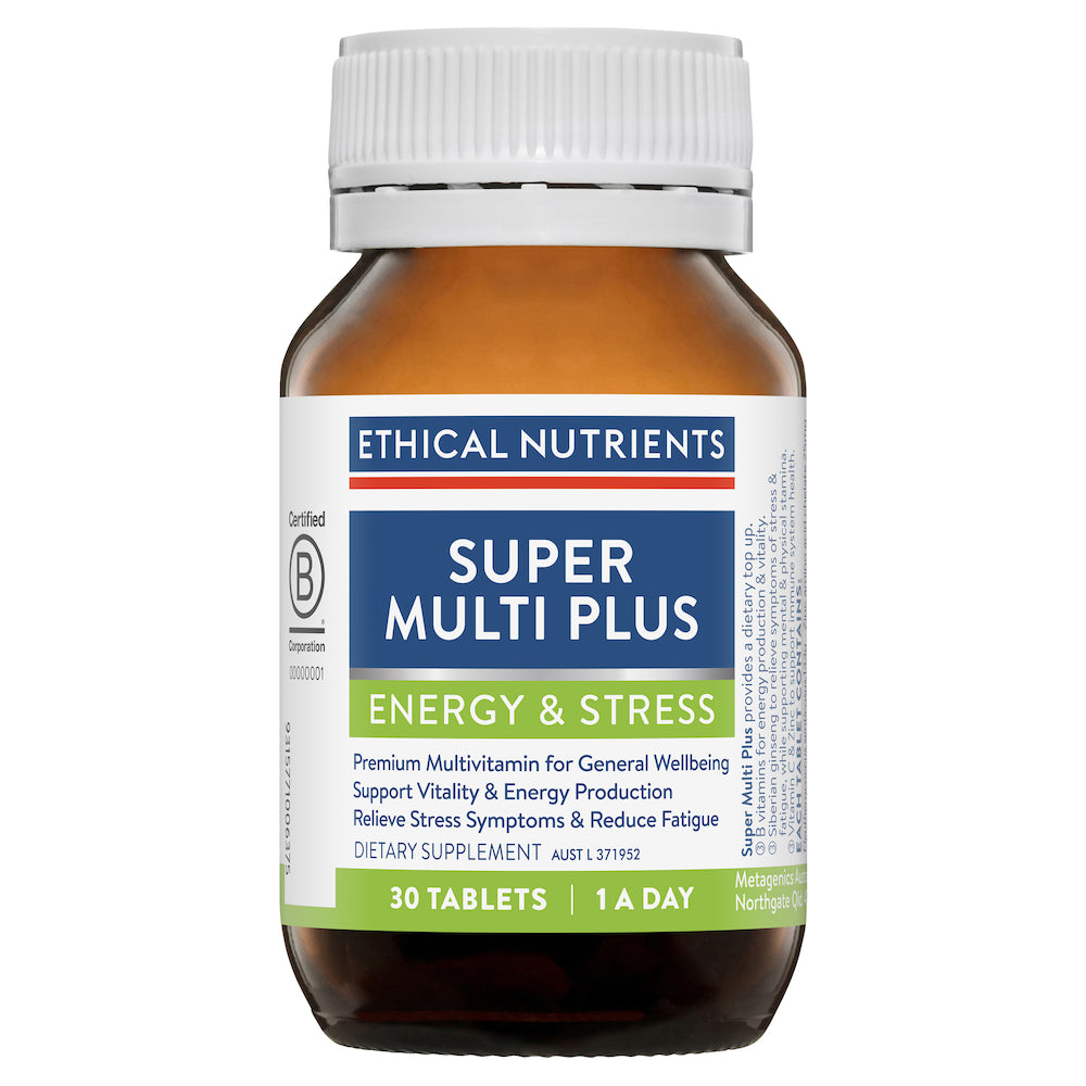 Ethical Nutrients Super Multi Plus 30 Tablets — Giant Chemist Harbour Town