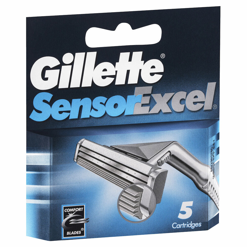 Gillette Sensor Excel Refill Blades 5 Pack — Giant Chemist Harbour Town
