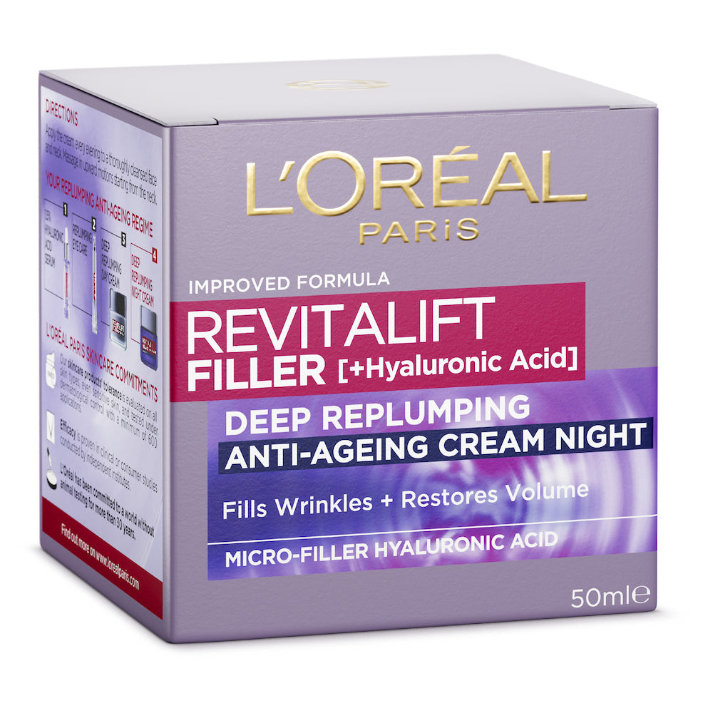 L'Oreal Revitalift Filler Night 50ml — Giant Chemist Harbour Town
