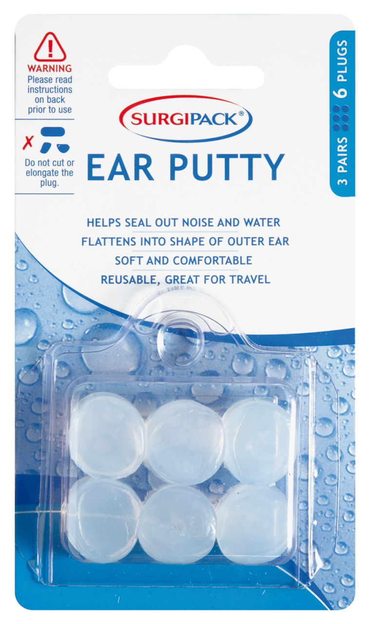 Surgipack Ear Putty 3 Pairs — Giant Chemist Harbour Town